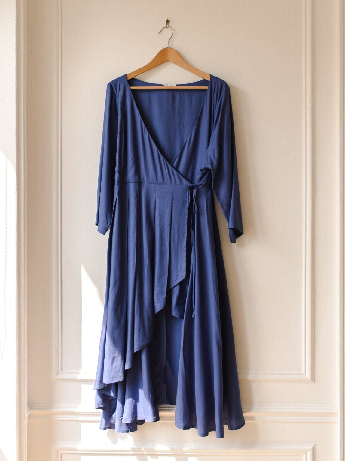 Dress Blue Crêpe - VERSEAU
